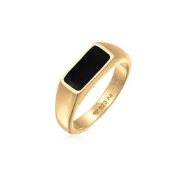 Kuzzoi Ring 925 Sterling Silber in Gold | Gr.: 60