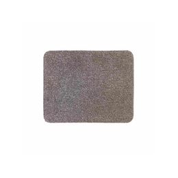 Astra Fu&szlig;matte waschbar ENTRA 1 in Grau | Gr.: 60 x 75 cm