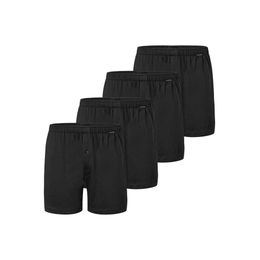 Schiesser Boxershorts Singel-Jersey in Schwarz | Gr.: 3XL