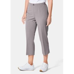 GOLDNER 3/4-Professlan-Schlupfhose Martha in mittelgrau | Gr.: 52