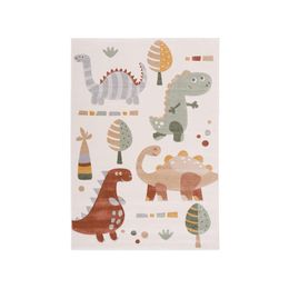 Pergamon Kinder Teppich Maui Kids Dinos in Creme | Gr.: 120 x 170 cm