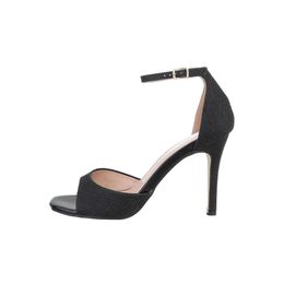 Ital-Design High-Heel Sandalette in Schwarz | Gr.: 38