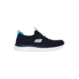 Skechers Sportliche Slipper in Blau | Gr.: 41