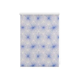 LICHTBLICK Seitenzugrollo in Blau | Gr.: 90 x 150 cm
