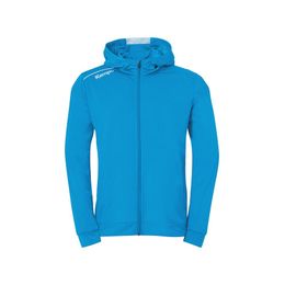 Trainingsjacke PLAYER HOOD JACKET Kids in Kempablau/wei&szlig; | Gr.: 140