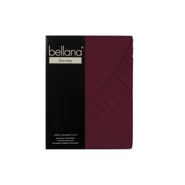 Bellana Jersey Spannbetttuch in bordeaux | Gr.: 90-100 x 200 cm