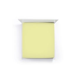 Formesse Spannbettlaken Bella Donna Jersey in Limette | Gr.: 90-x-200-cm