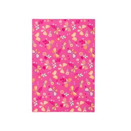 Snapstyle Kinder Spiel Teppich Schmetterling in Pink | Gr.: 80 x 320 cm