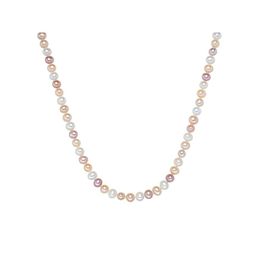 Valero Pearls Halskette aus Sterling Silber mit S&uuml;&szlig;wasser-Zuchtperle in multicolor | Gr.: 60 cm