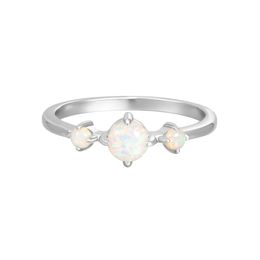 Rafaela Donata Ring aus Sterling Silber mit Opal (synth.) in silber | Gr.: 52