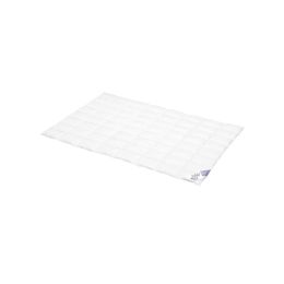Schlafstil Ganzjahres-G&auml;nsedaunenbettdecke Medium "D700" in wei&szlig; | Gr.: 155x200 cm