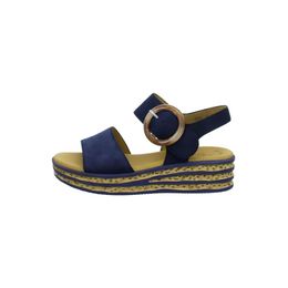 Gabor Keilsandaletten in Blau | Gr.: 40