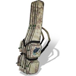 Normani Outdoor Sports Rutentasche 1,25 m bis 2,10 m RodBox Triple in Waldtarn | Gr.: 160 cm