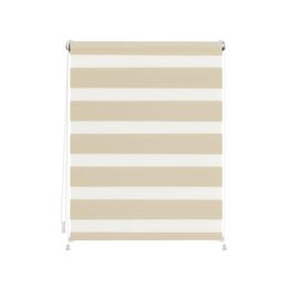 LICHTBLICK Doppelrollo in Creme | Gr.: 90 x 220 cm