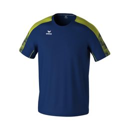 Erima Herren T-Shirt in new navy/lime | Gr.: S