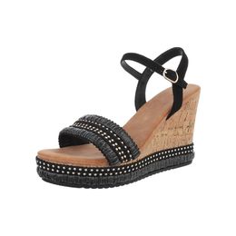 Ital-Design Sandale & Sandalette in Schwarz | Gr.: 39