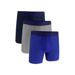 Under Armour Boxershort 3er Pack in Blau/Grau | Gr.: XXL