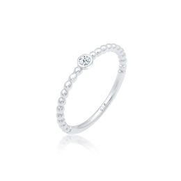 Elli DIAMONDS Ring 925 Sterling Silber Verlobungsring in Silber | Gr.: 52