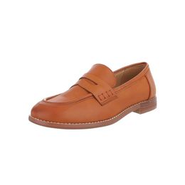 Ital-Design Halbschuh in Camel | Gr.: 37