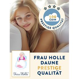 Frau Holle MEGAN Ganzjahresbettdecke ''MEDIUM'' in Wei&szlig; | Gr.: 155 x 220 cm