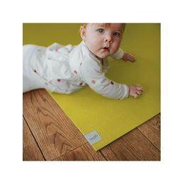 Sanosoft Krabbelmatte - OEKO-TEX Mangogelb | Gr.: 60 x 160 cm
