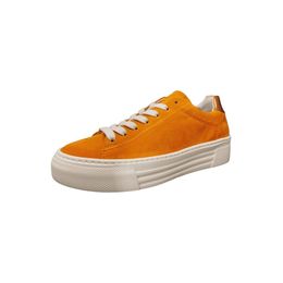 Gabor Comfort Sportliche Schn&uuml;rschuhe in Orange | Gr.: 38