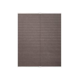 LICHTBLICK Plissee, Faltrollo in Taupe | Gr.: 80 x 210 cm