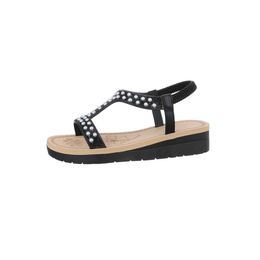 Ital-Design Sandale & Sandalette in Schwarz | Gr.: 39