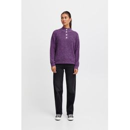 Ichi Strickpullover IHNOVO Loose fit in Amaranth Purple | Gr.: S