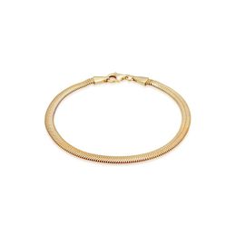 Kuzzoi Armband 925 Sterling Silber in Gold | Gr.: 19 cm