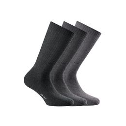 Rohner Socken 3er Pack in Hellgrau/Grau/Dunkelgrau | Gr.: 43-46