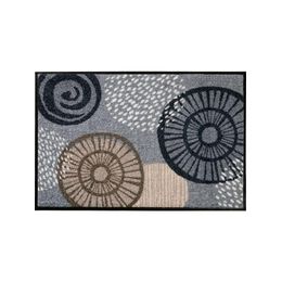 Erwin M&uuml;ller Erwin M&uuml;ller Fu&szlig;matte Neuwied in silber/braun | Gr.: 60 x 180 cm