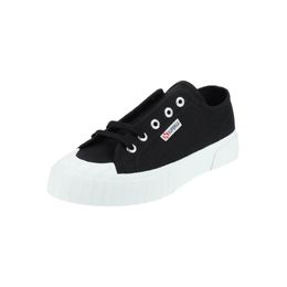 Superga Sneaker Cotu Cotu in Schwarz/Wei&szlig; | Gr.: 44