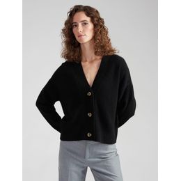 Style Republic Kaschmir-Cardigan Boxi in schwarz | Gr.: XS