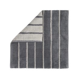 Caw&ouml; Home Caw&ouml; Home Badteppiche Balance Streifen 1008 anthrazit - 73 in anthrazit - 73 | Gr.: 60 x 60 cm