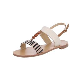 Ital-Design Sandale & Sandalette in Beige | Gr.: 37