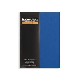 Traumschloss Comfort Jersey Spannbettlaken in royal | Gr.: 180-200 x 200 cm