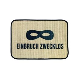 WohnDirect Fu&szlig;matte ECO-SISAL 1 in Anthrazit | Gr.: 40 x 60 cm