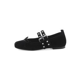 Kennel & Schmenger Kennel & Schmenger Ballet Flats with Strap 'LOLA' female Black size 37
