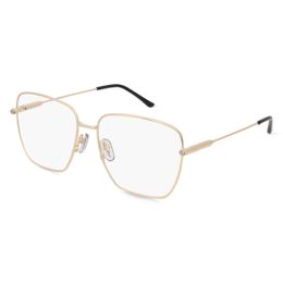 Gucci GG1414O Brille Unisex | Fassung: Vollrand, Quadratisch, Gold Transparent