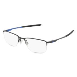 Oakley OX3218 Brille Herren | Fassung: Halbrand, Quadratisch, Schwarz