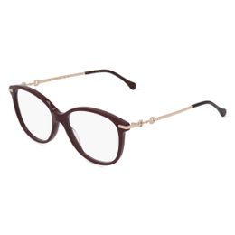 Gucci GG0967O Brille Damen | Fassung: Vollrand, Butterfly, Braun Gl&auml;nzend