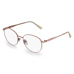 Fielmann AO 004 CL Brille Damen | Fassung: Vollrand, Panto, Braun Gold