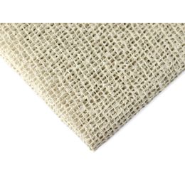 Antirutsch Teppichunterlage "NATUR-STOP", beige, B:120cm H:2,5mm L:180cm, Jute, PRIMAFLOR-IDEEN IN TEXTIL, Teppichunterlagen, Gitter-Rutschunterlage, rutschfest, Jute, individuell zuschneidbar