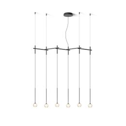 Vibia Algorithm 0830 Pendelleuchte Graphit 3500K Casambi