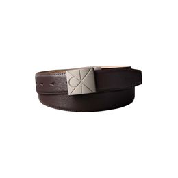 Calvin Klein Belt 'Saffiano' male Brown size 130
