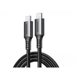 UGREEN Schnelles Aufladen USB-C zu USB-C PD Kabel 1m - Schwarz/Grau