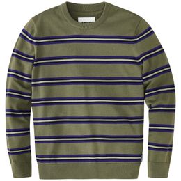 armedangels Herren-Strickpullover M Olivgr&uuml;n-Lila