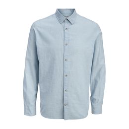Jack & Jones Jack & Jones Button Up Shirt 'JJESUMMER' male Blue size XXL