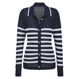 GOLDNER Knit Cardigan female Blue size 20